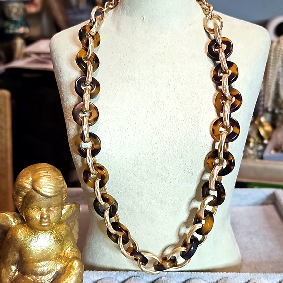 Vintage | Jewelry | Vintage Tortoise Shell Necklace | Poshmark